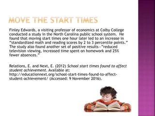 Children and sleep | PPTX