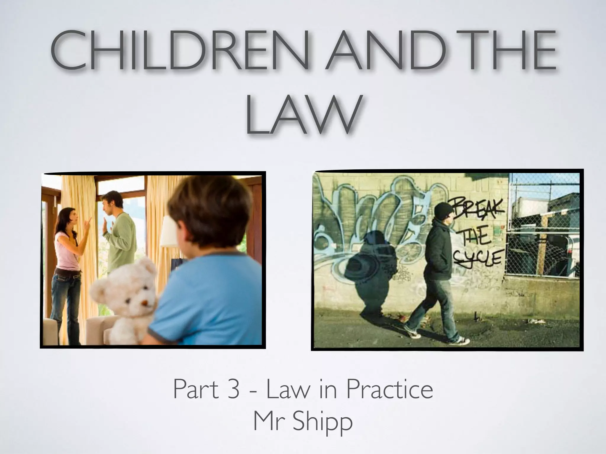 Children and the Law | PPT