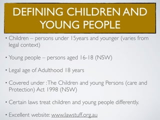 Children and the Law | PDF