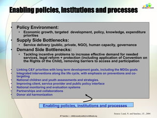 Children and youth in sustainable development | PDF