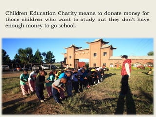 Children Education Charity | PPTX