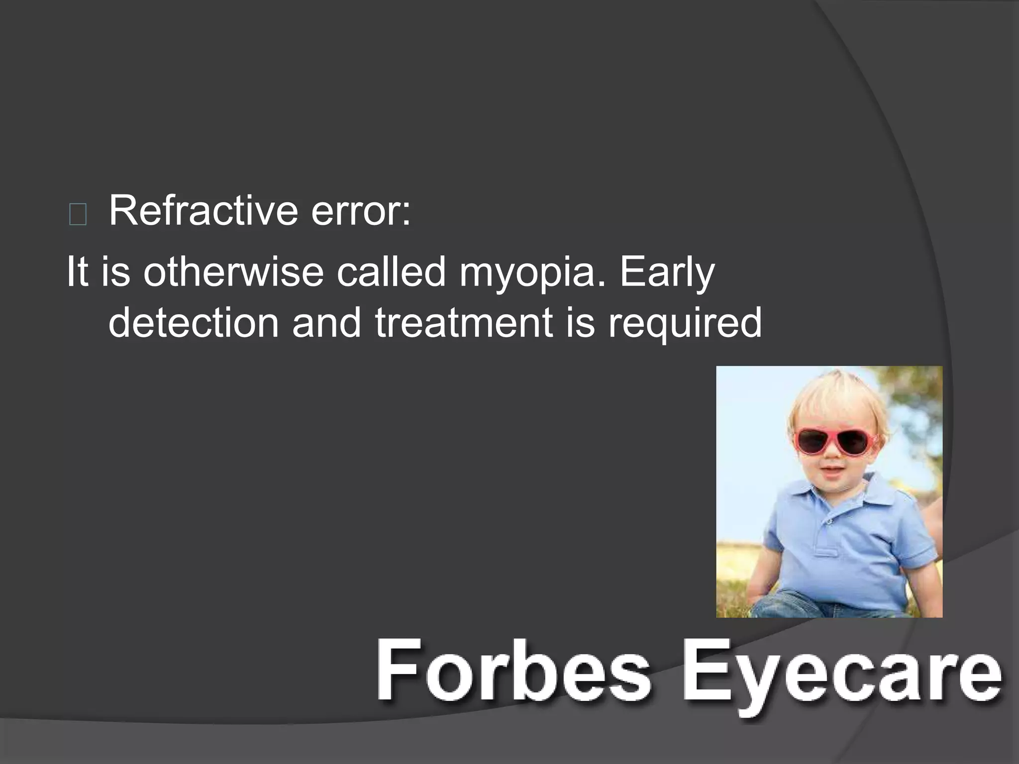 Children eye care | PPTX