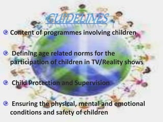 Children in reality shows | PPTX