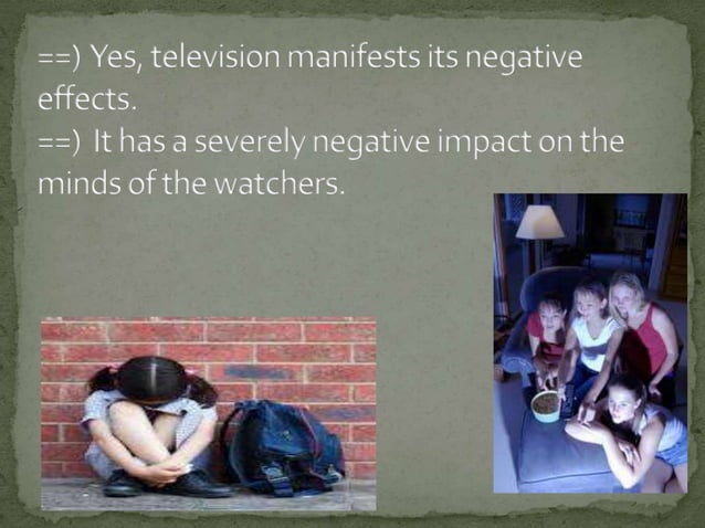 Children in reality shows | PPTX