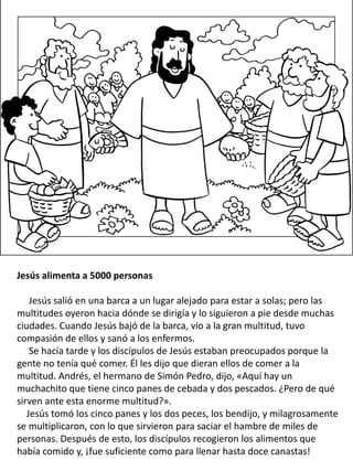 Niños y jóvenes en la Biblia: Libro para colorear | PDF