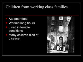 Children In Victorian Times | PPT