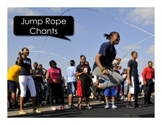 Chanting Games and Play for Children | PDF