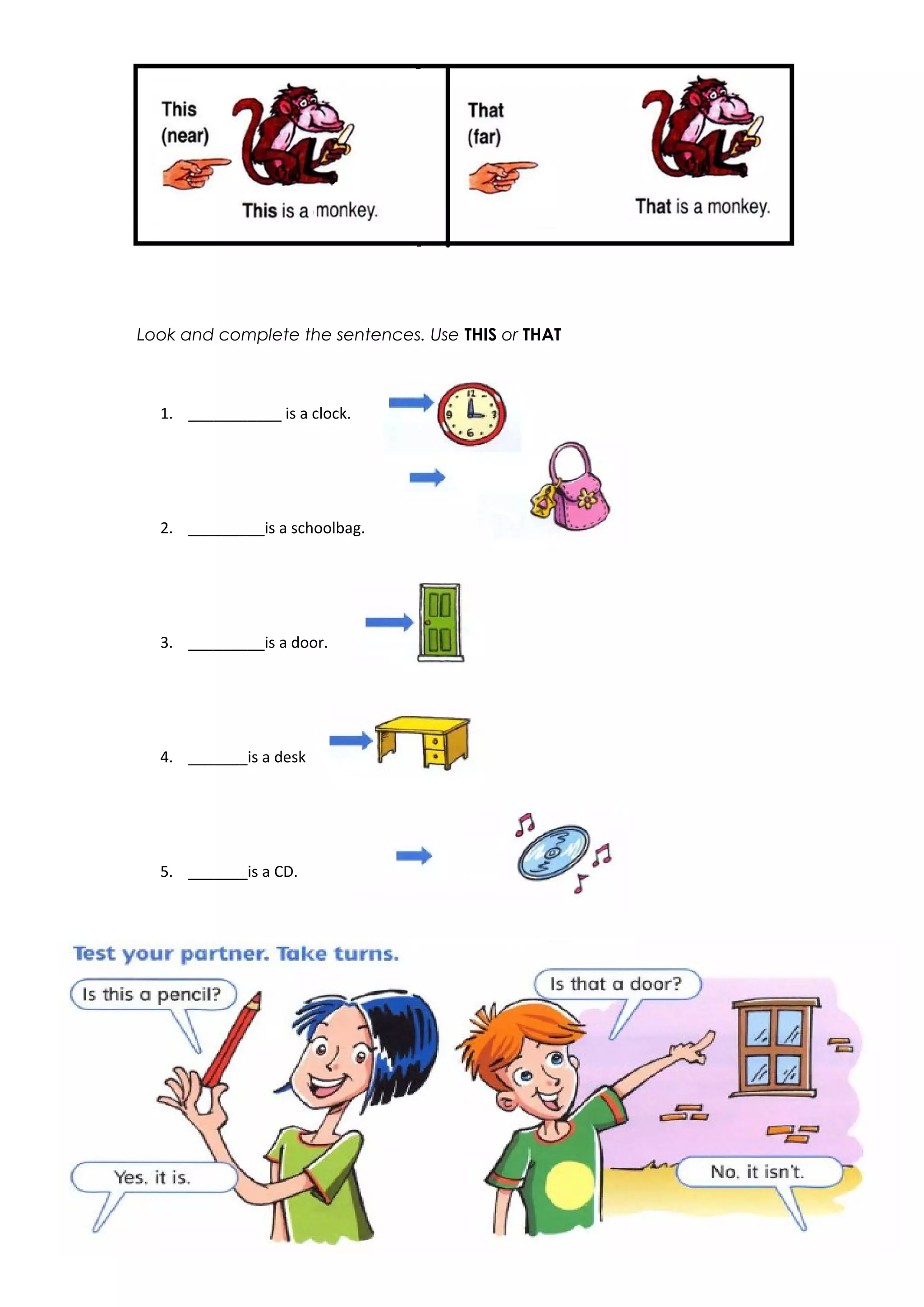 Exercises for children | DOC