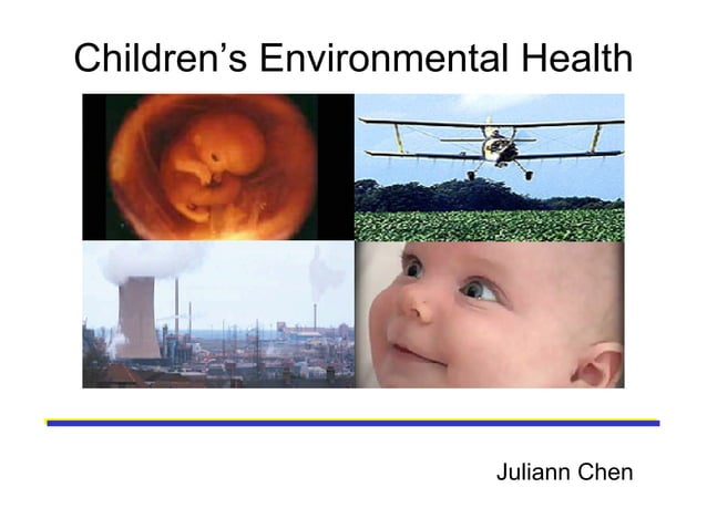 Children's Environmental Health | PPT