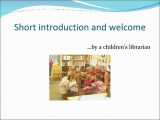 Children's Library Tour | PPT