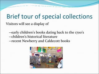 Children's Library Tour | PPT