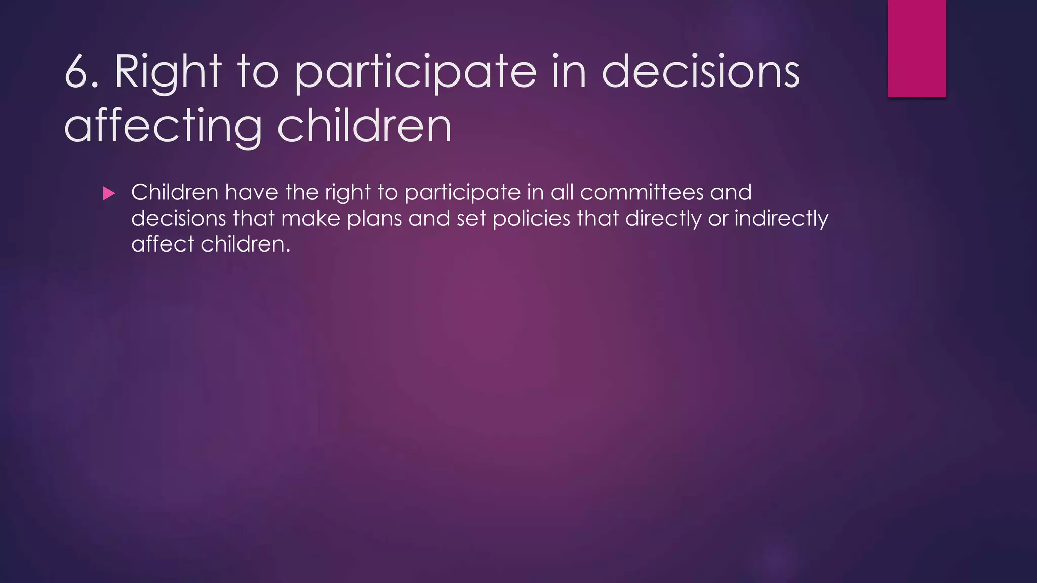 Children’s bill of rights | PPT