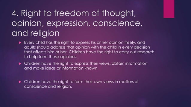 Children’s bill of rights | PPT