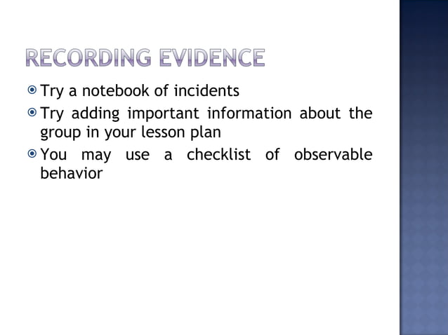 Children’s characteristics session 1 | PPT