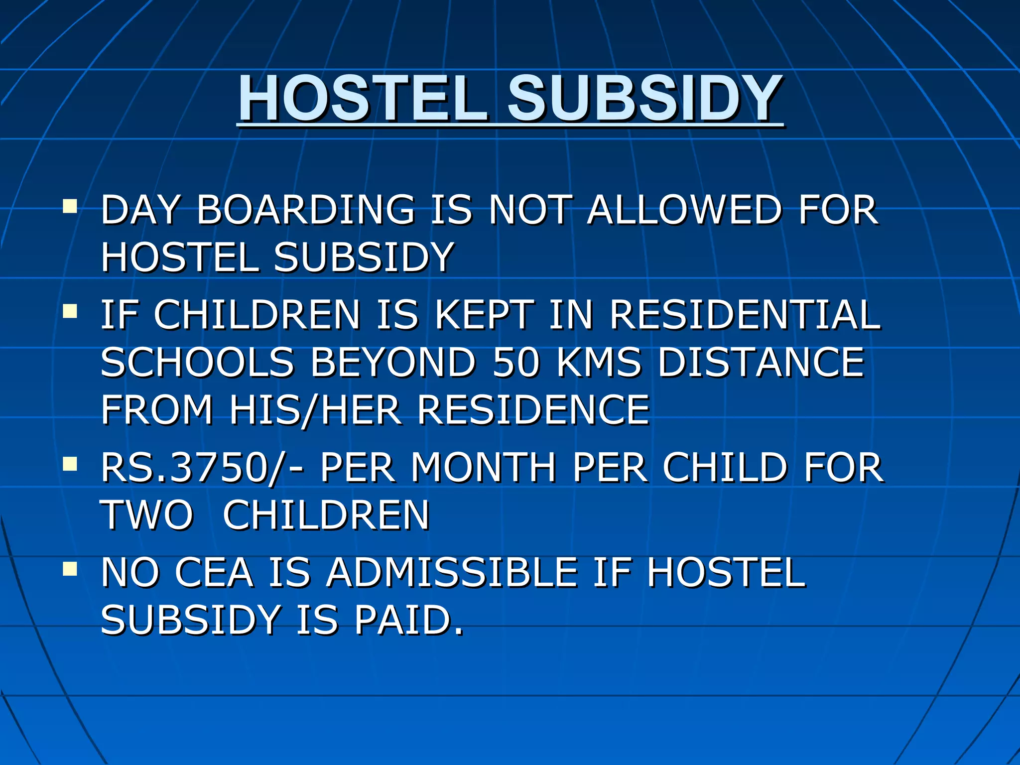Childrens education allowance | PPT