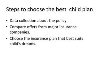 Children’s education planning | PPTX | Life Insurance | Insurance