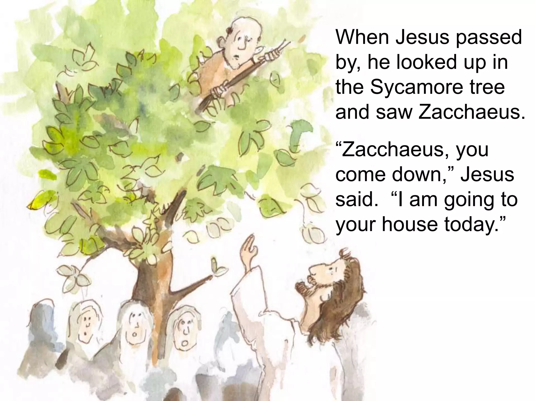 Children Sermon - Zacchaeus.pptx | Christianity | Religion & Spirituality