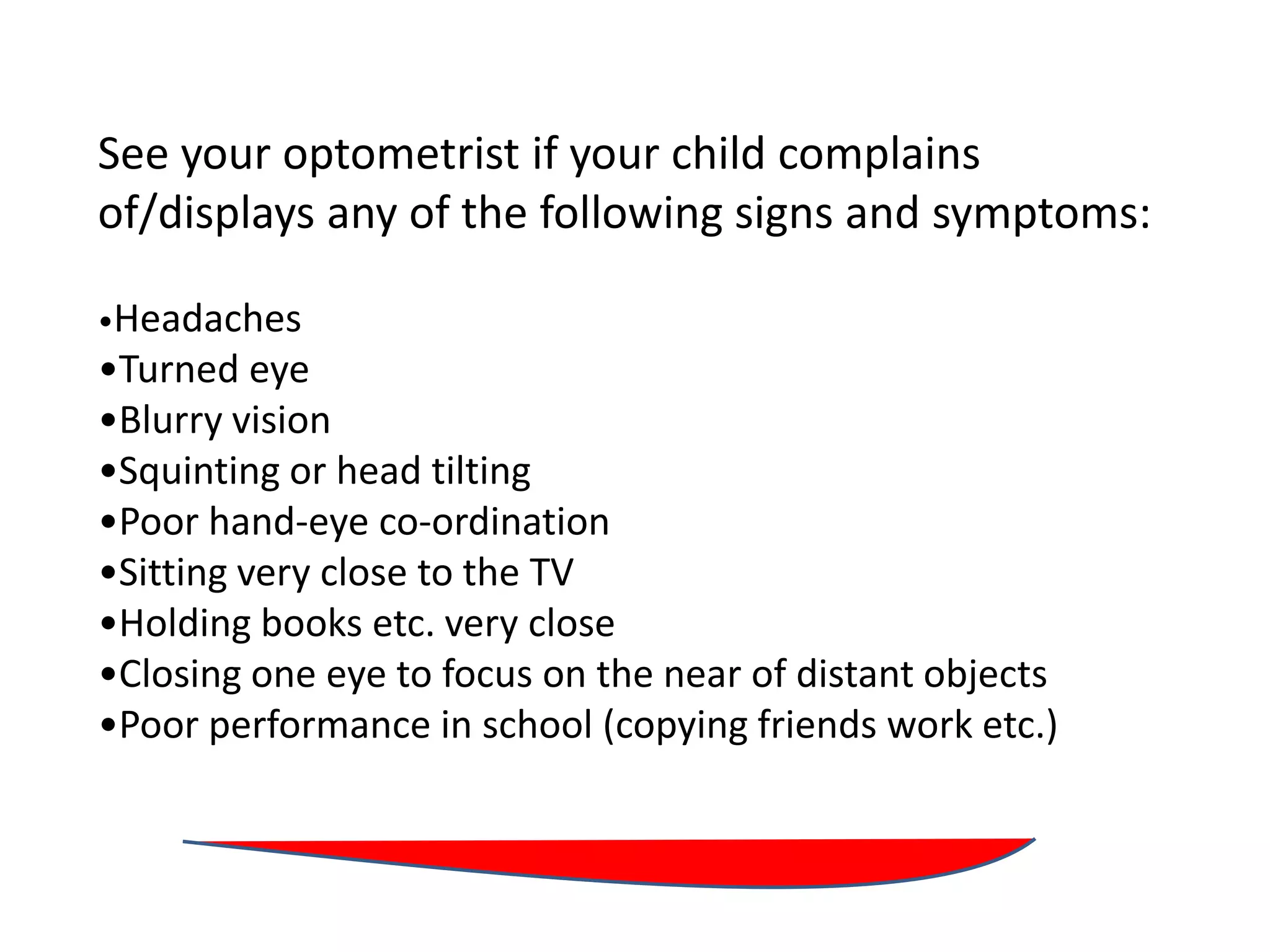 Children's eye care | PPTX