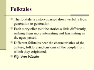 Children s genres | PPT