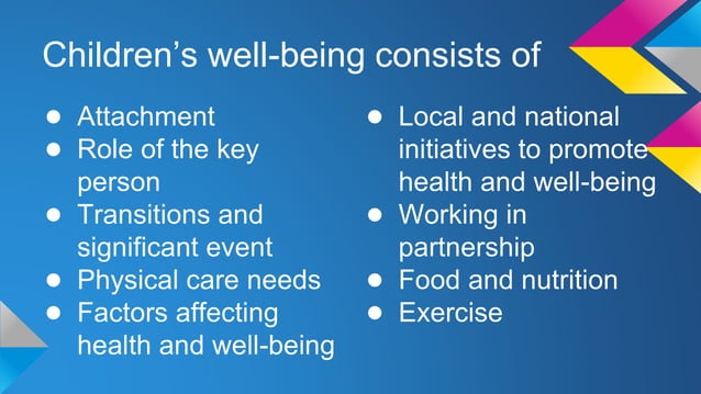 Children's health and wellbeing | PPTX | Parenting Babies and Toddlers ...