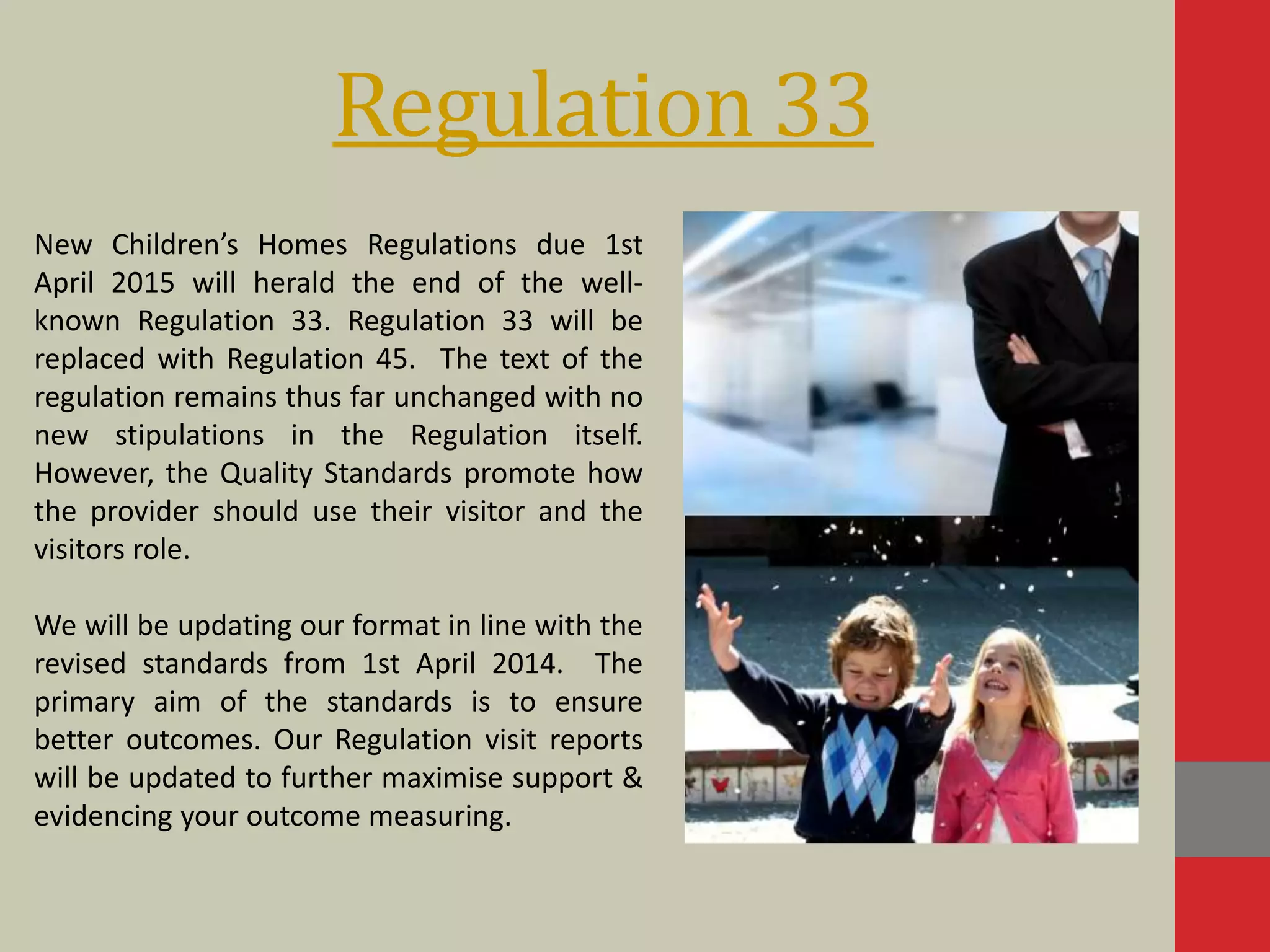 Children's homes policies | PPTX