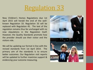 Children's homes policies | PPTX