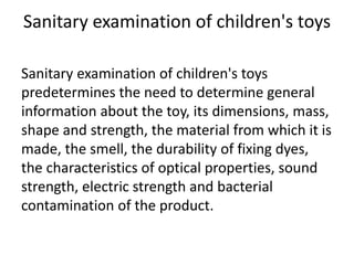 Children's hygiene | PPTX