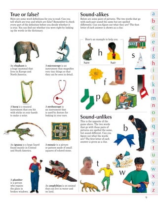 Children's Illustrated Dictionary | PDF