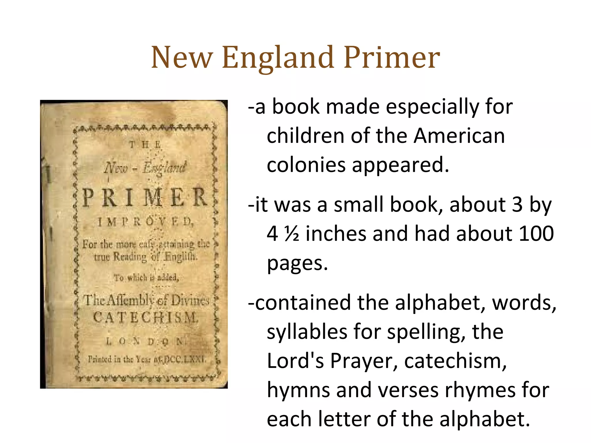 History of Children's Literature | PPT