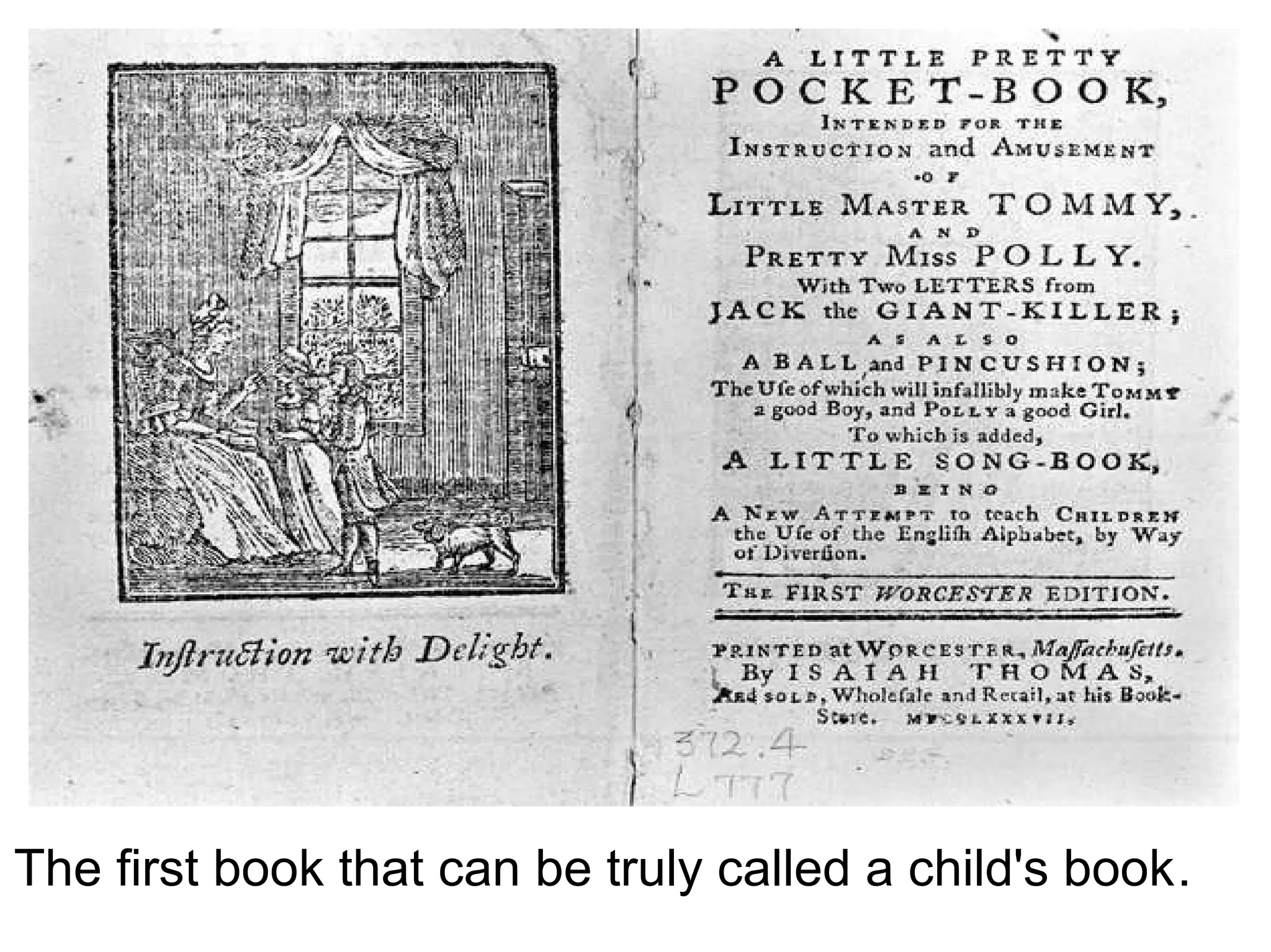 History of Children's Literature | PPT