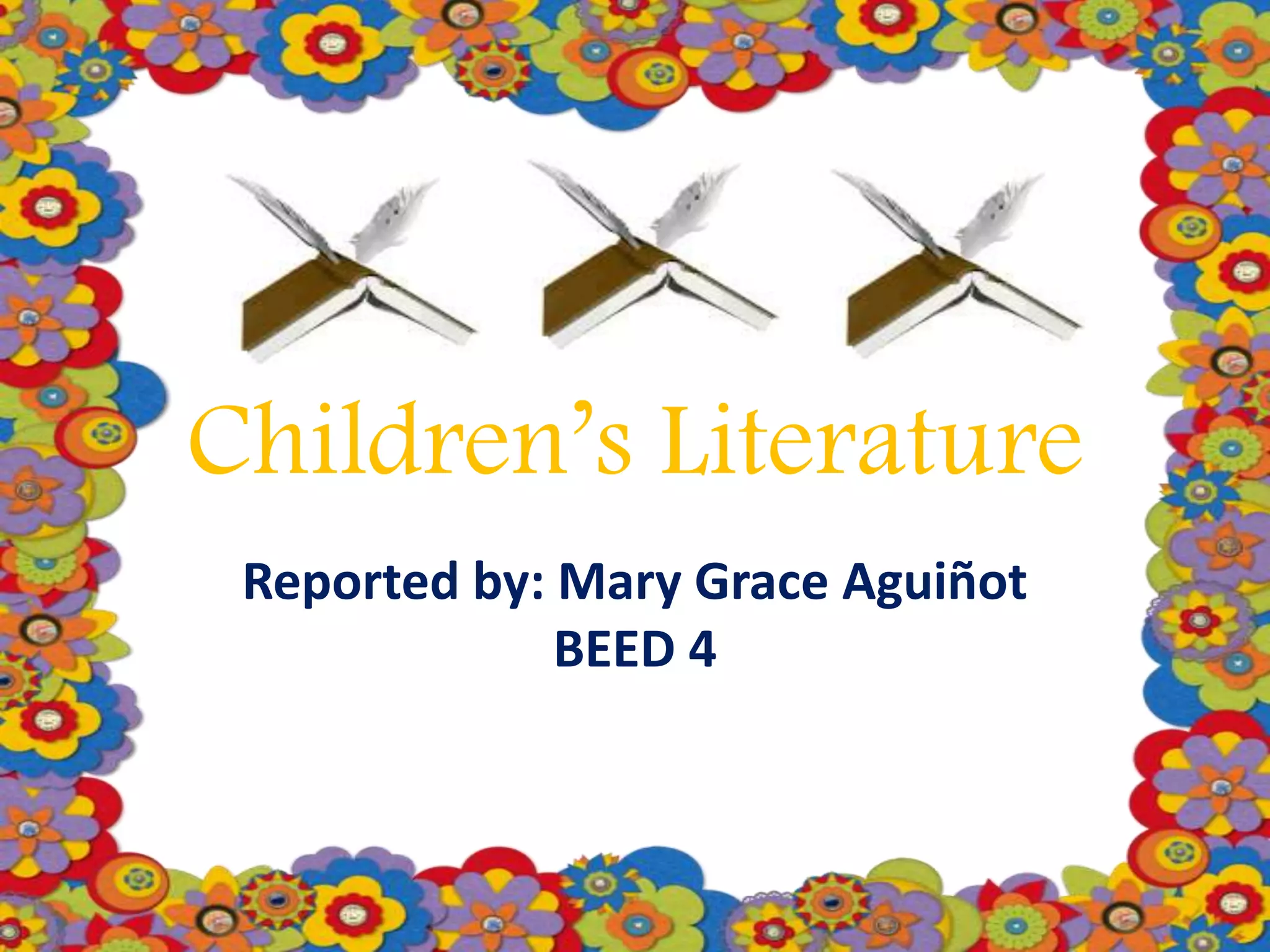 Children’s literature | PPT