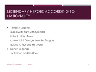 Children's literature legend | PPTX