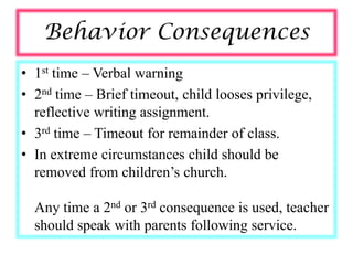 Children's ministry power point | PPTX