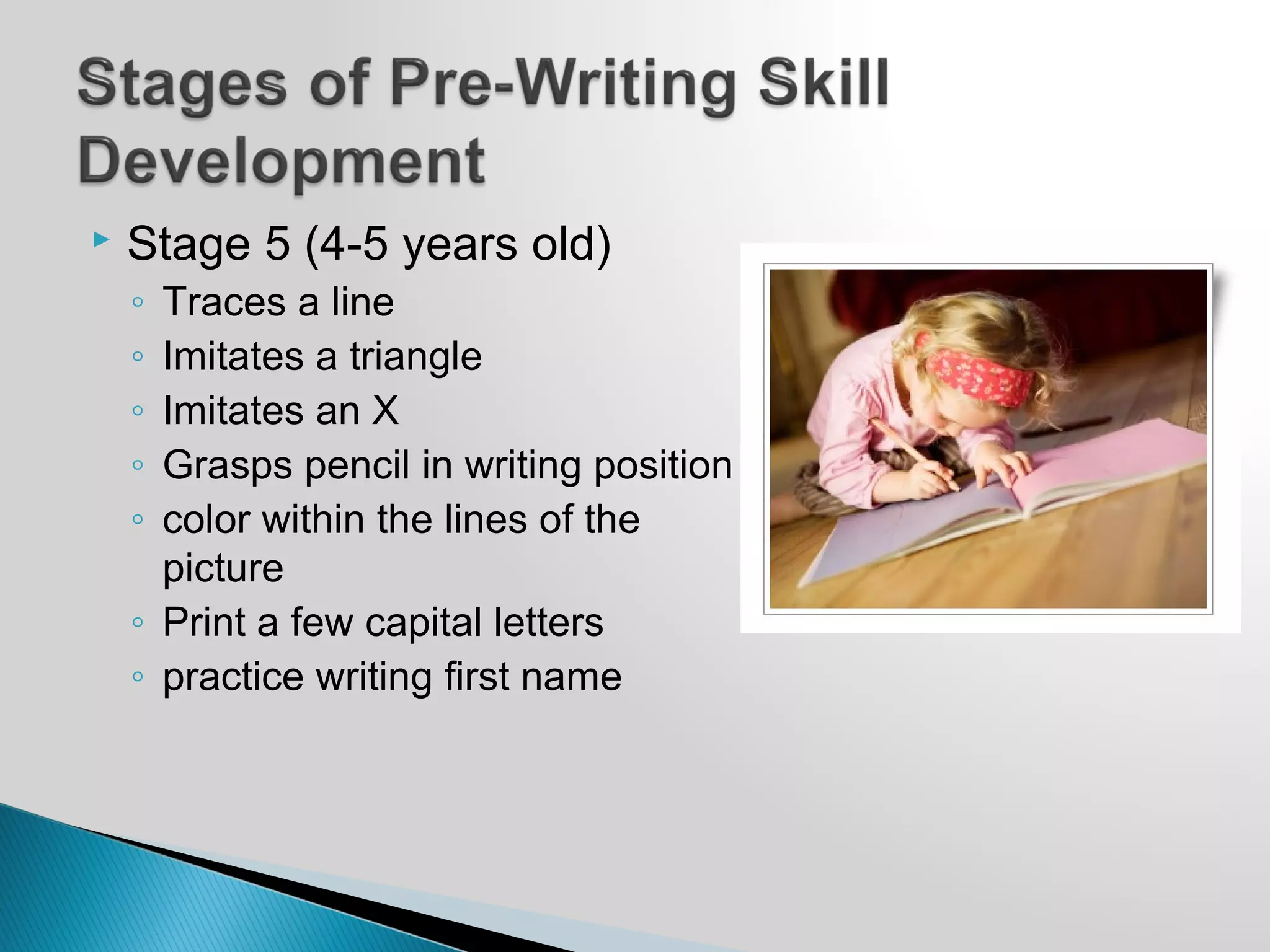 Children's pre writing skills-heather n. | PPT