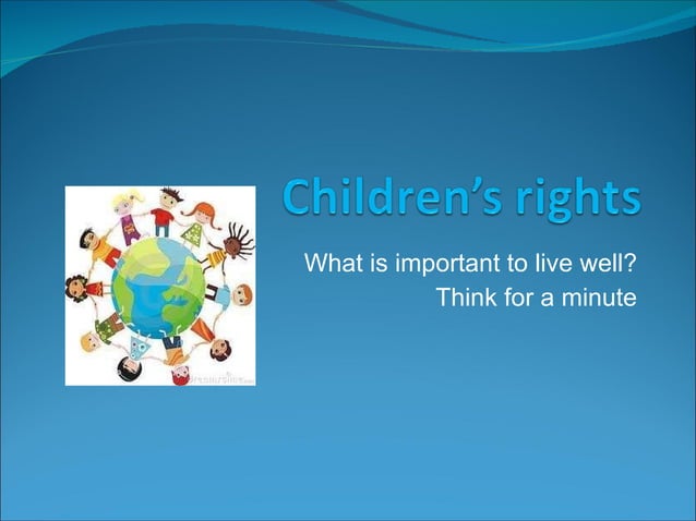 Children’s rights | PPT