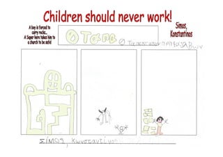 Children's rights, series of short comics, 1st P.S. of Krinides | DOC