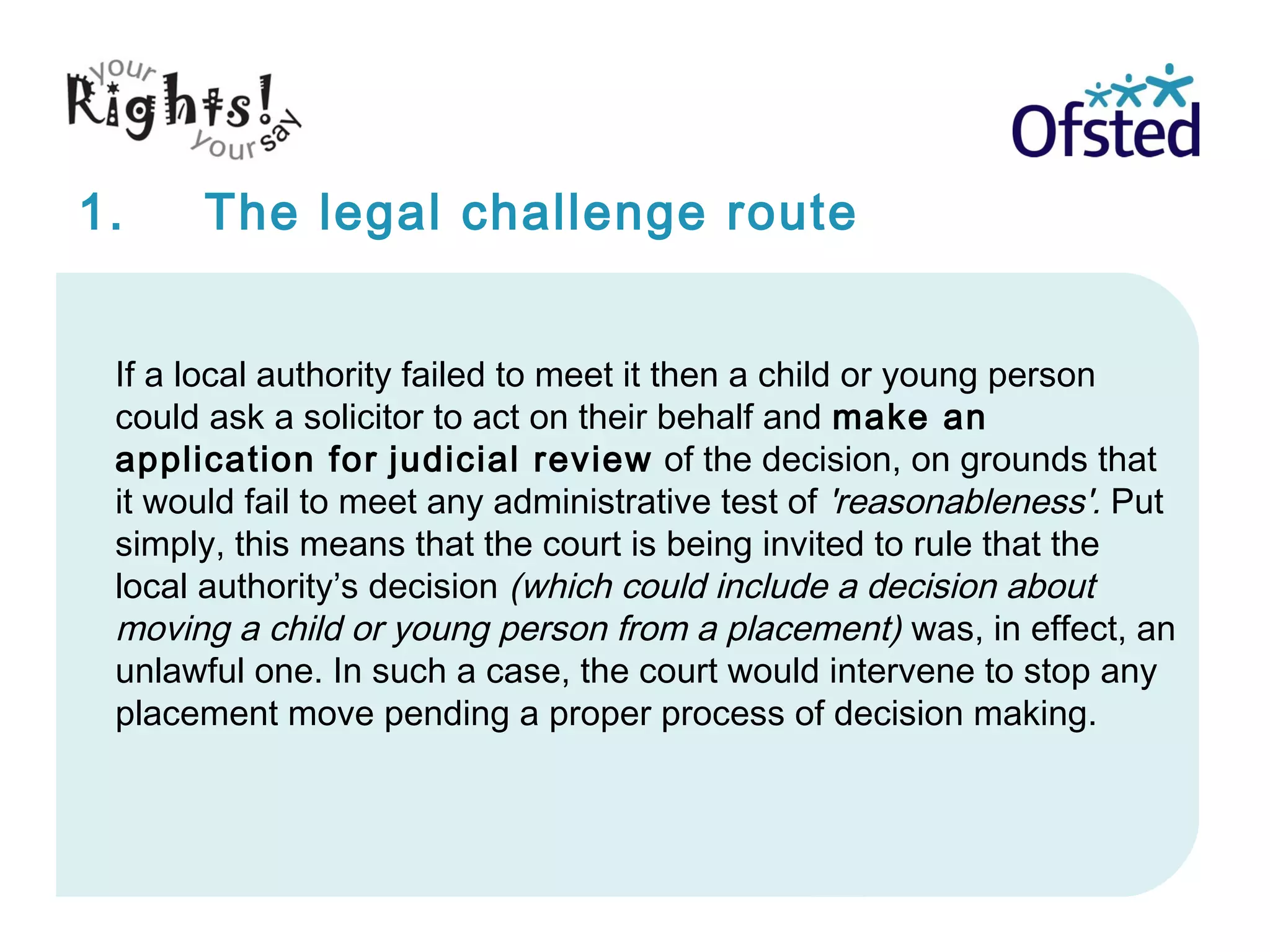 Children's rights placement moves | PPT