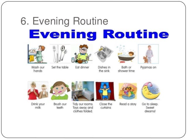 Children´s routines