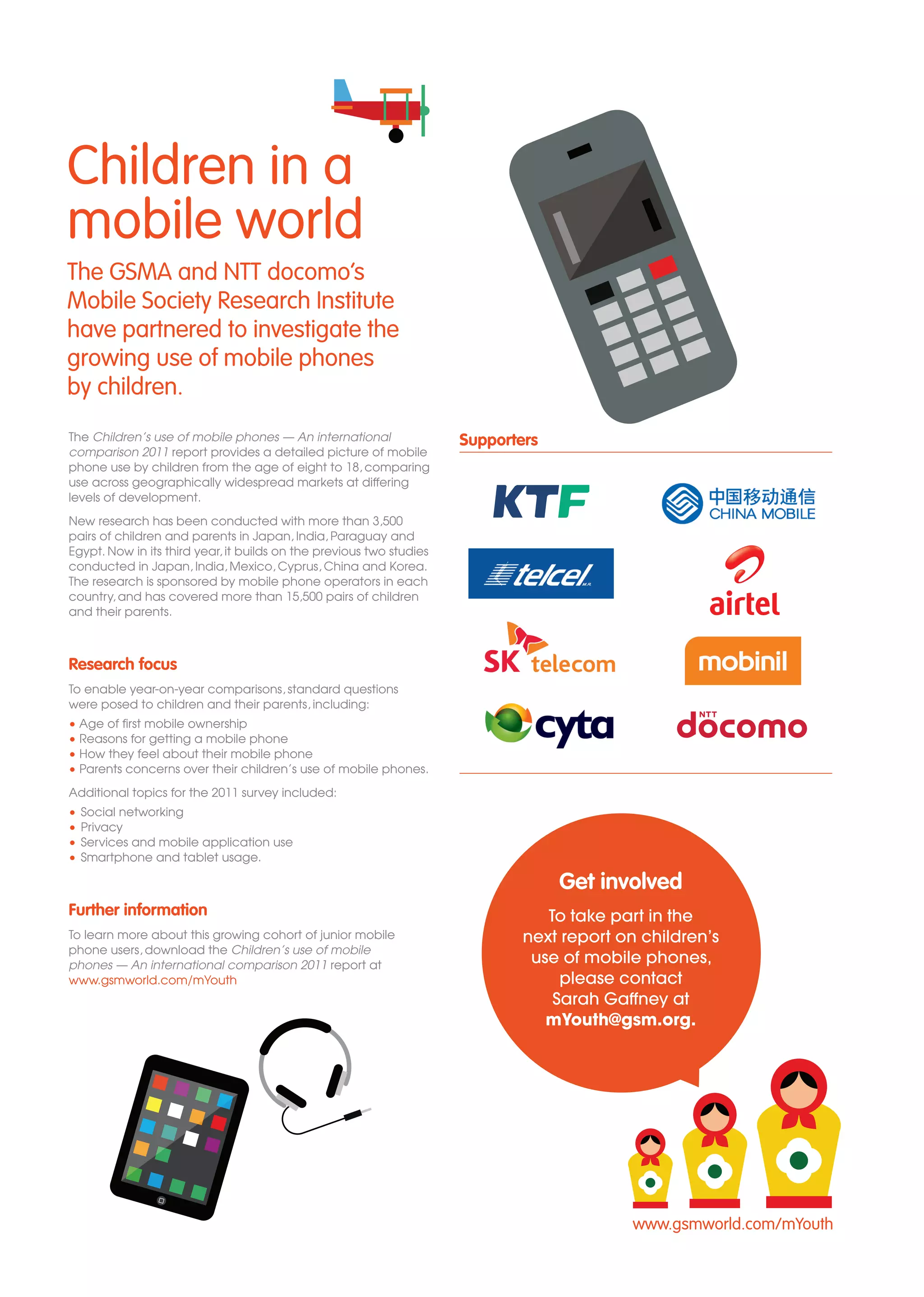 Childrens use of mobile phones - Infographic | PDF