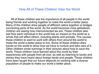 Children's view of the world | PPT