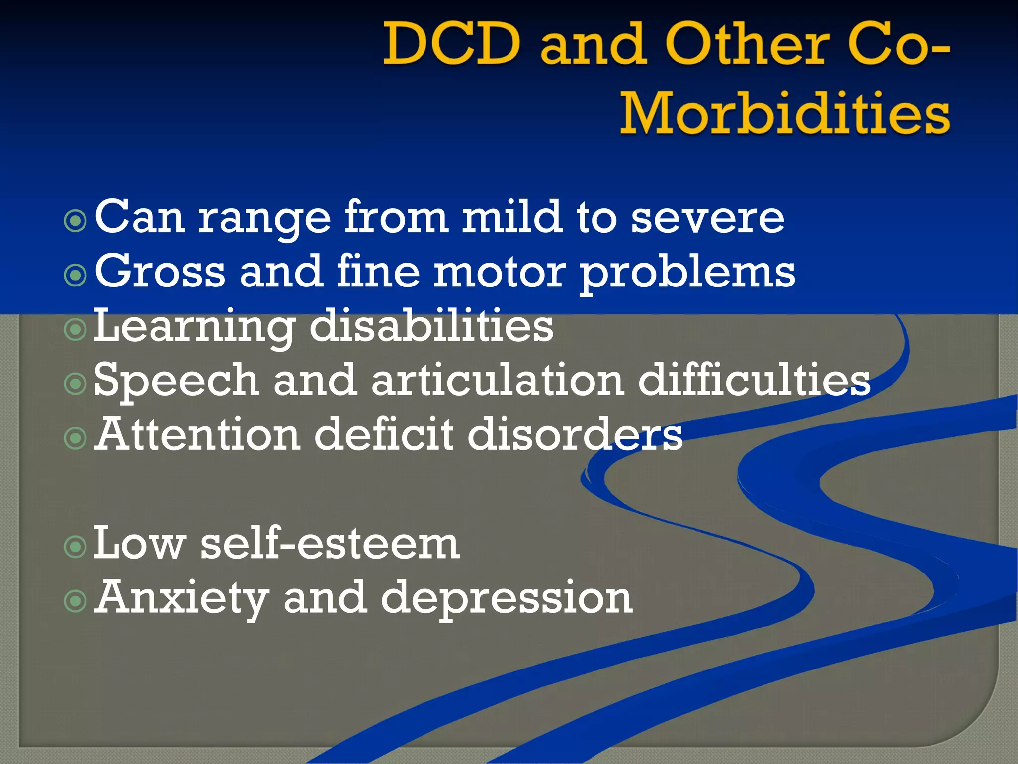 Children with developmental coordination disorders dcd | PDF