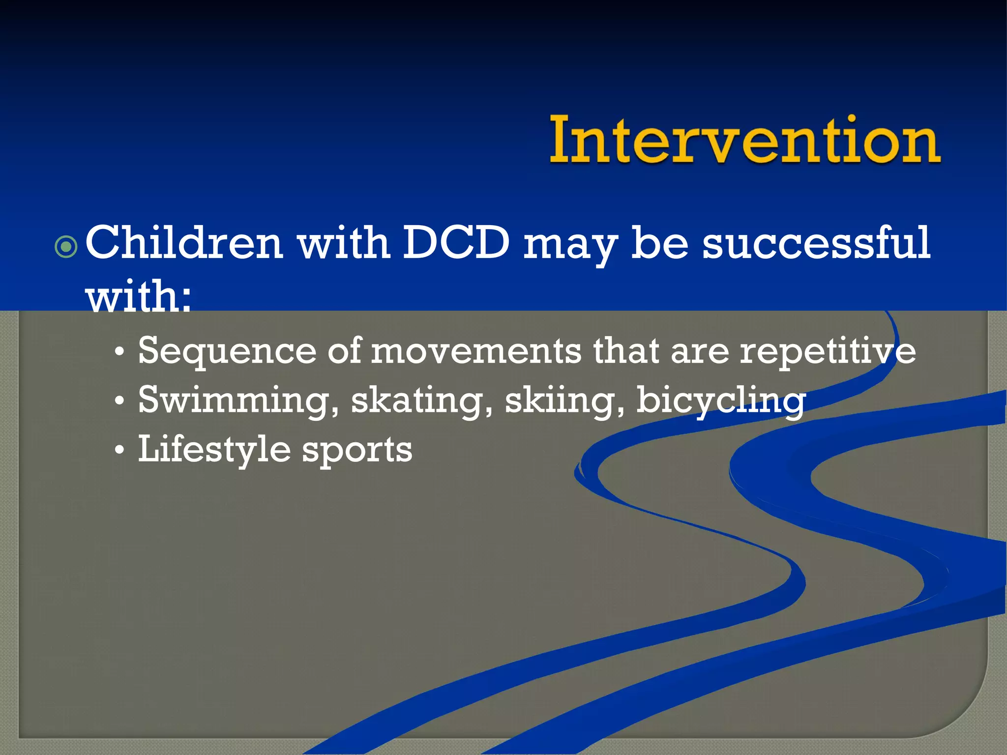 Children with developmental coordination disorders dcd | PDF