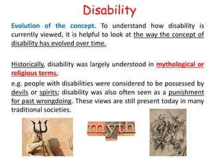 Children with disabilities | PPTX