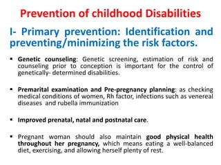Children with disabilities | PPTX