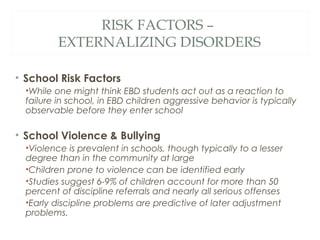 Children With EBD | PPT