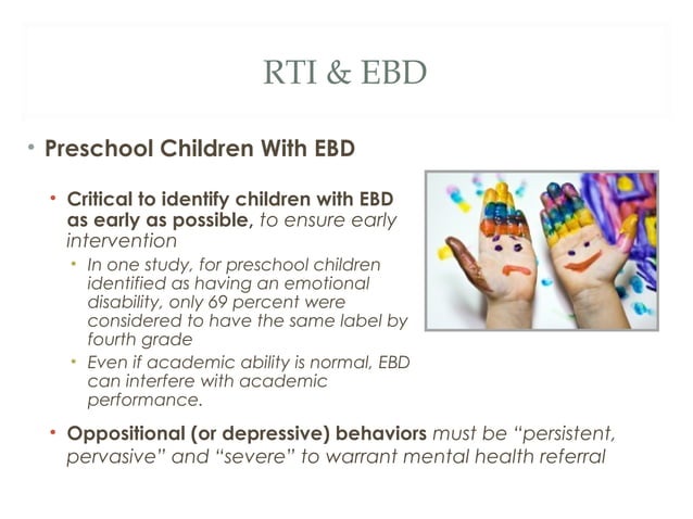 Children With EBD | PPT