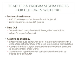 Children With EBD | PPT