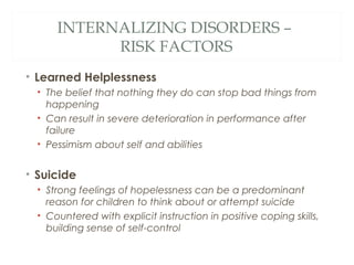 Children With Emotional & Behavioral Disorders | PPT