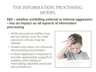 Children With Emotional & Behavioral Disorders | PPT