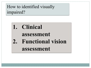 Children with special need | PPTX | Eye and Vision Conditions ...